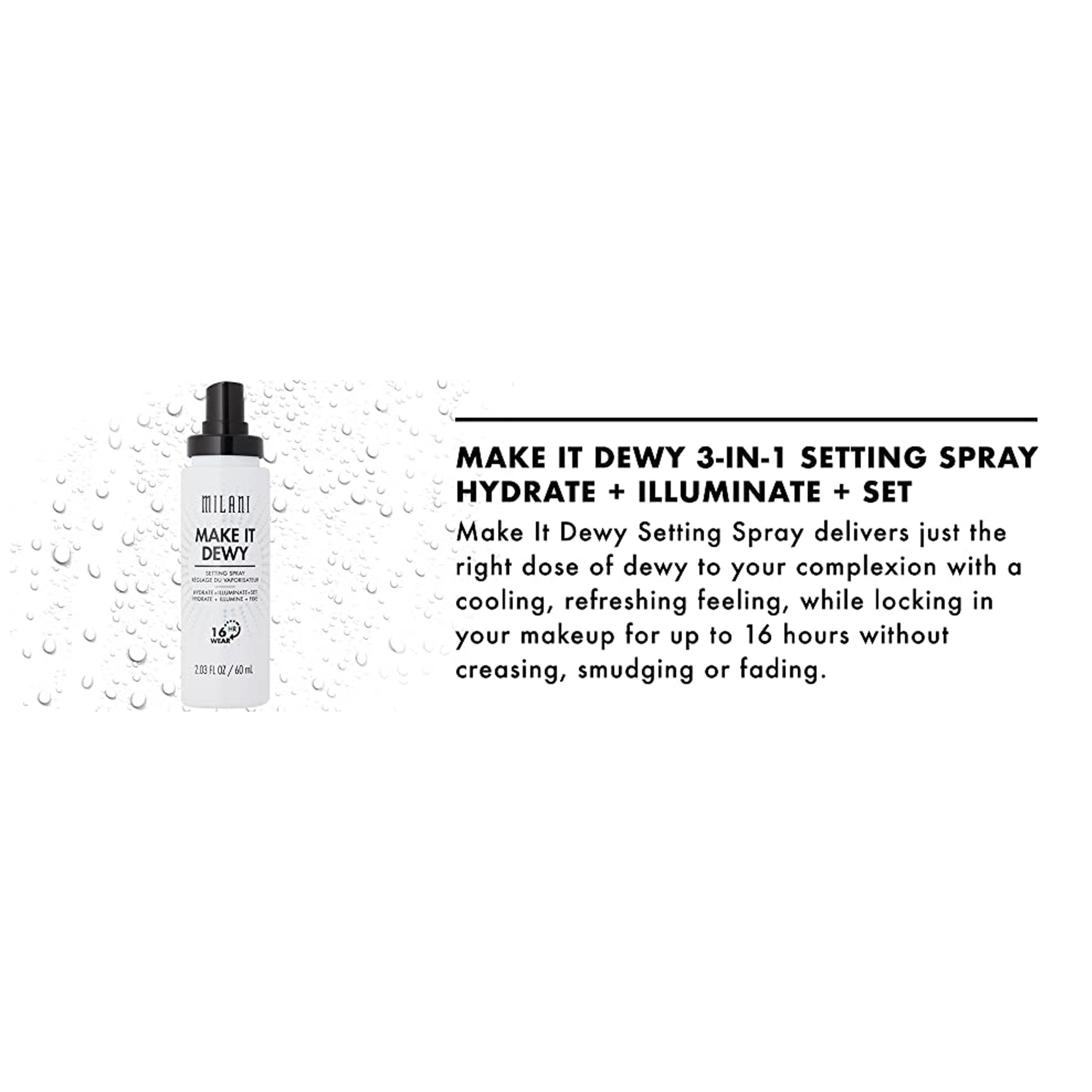 Milani Make It Last Dewy Setting Spray - Colorplus Cosmetics