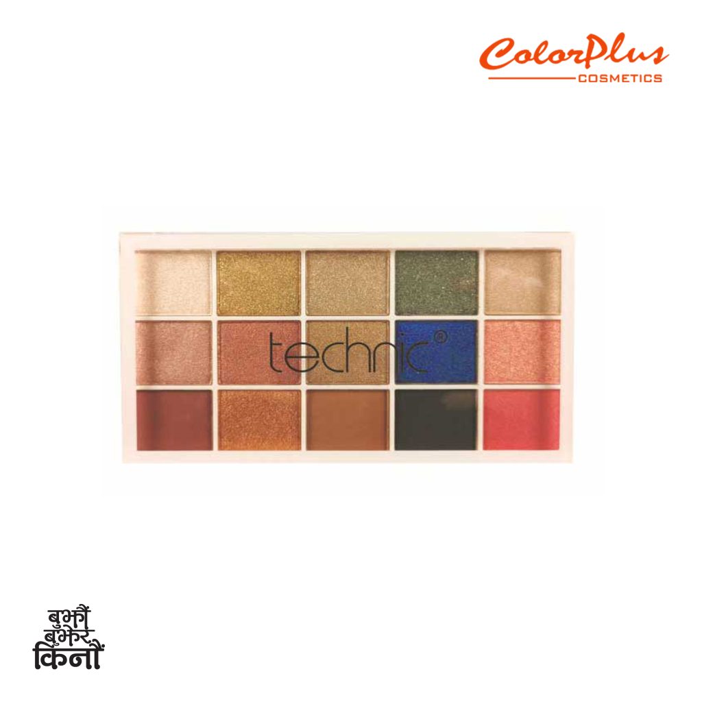 Technic Pressed Pigment Eyeshadow Palette - Goddess - Colorplus Cosmetics