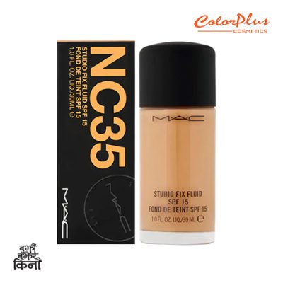 MAC Studio Fix Fluid SPF 15 Liquid Foundation - Colorplus Cosmetics