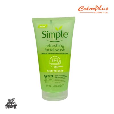 Simple Refreshing Facial Wash - Colorplus Cosmetics