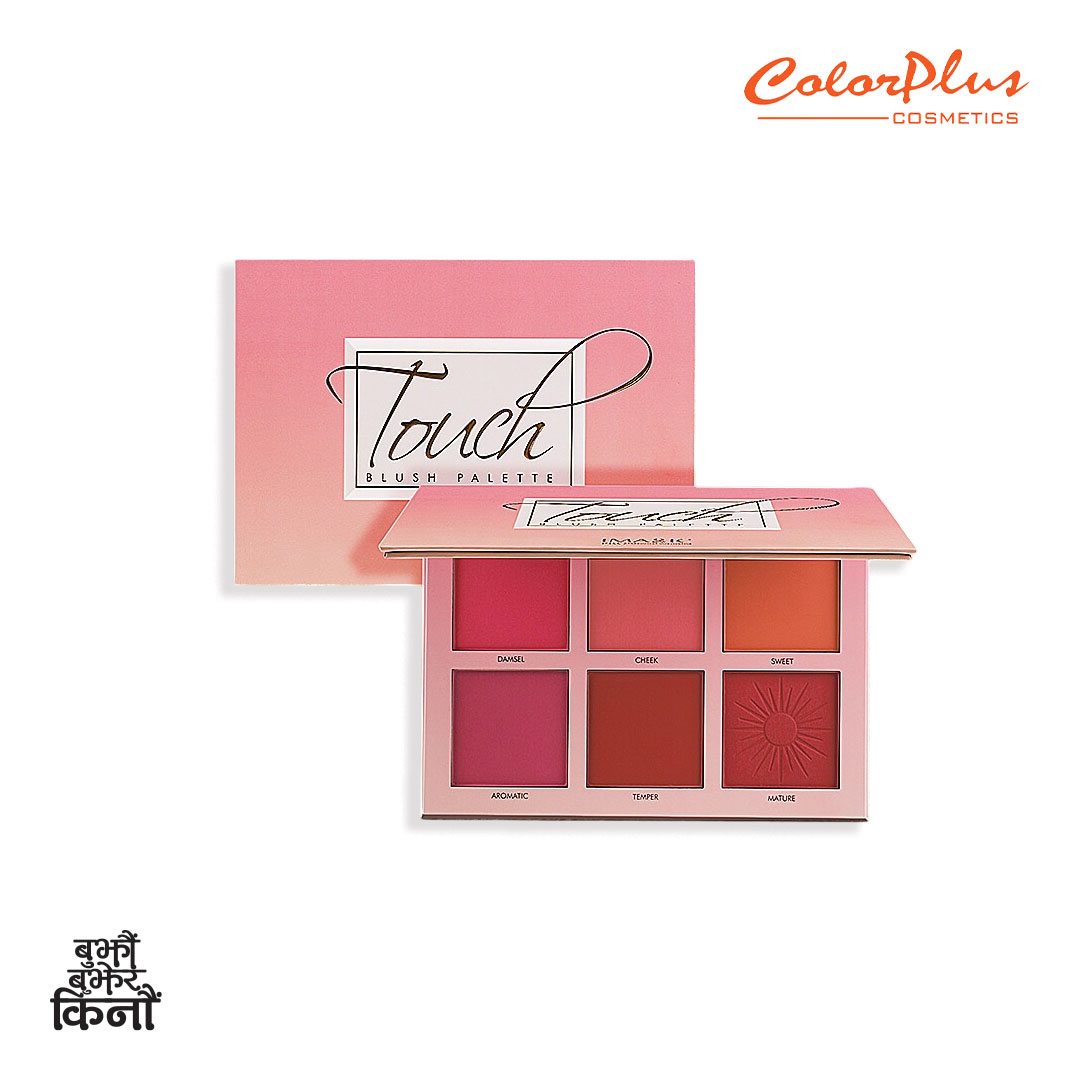 Imagic 6 Color Touch Blush Palette - Colorplus Cosmetics