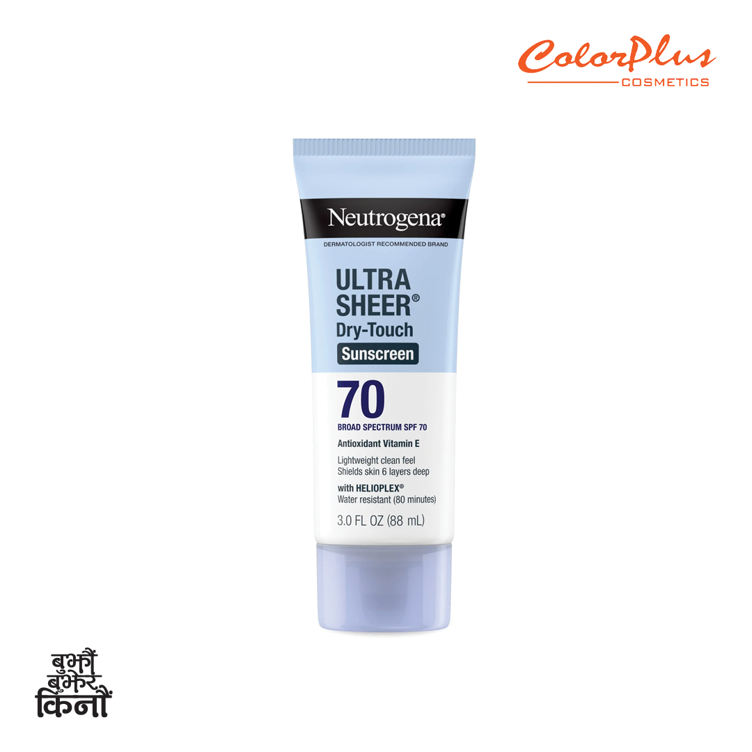 Neutrogena Ultra Sheer Dry-Touch Sunscreen Lotion Broad Spectrum SPF 70 ...