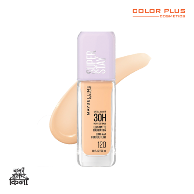 Maybelline 30H Super Stay Lumi Matte Foudation (USA) - Colorplus Cosmetics